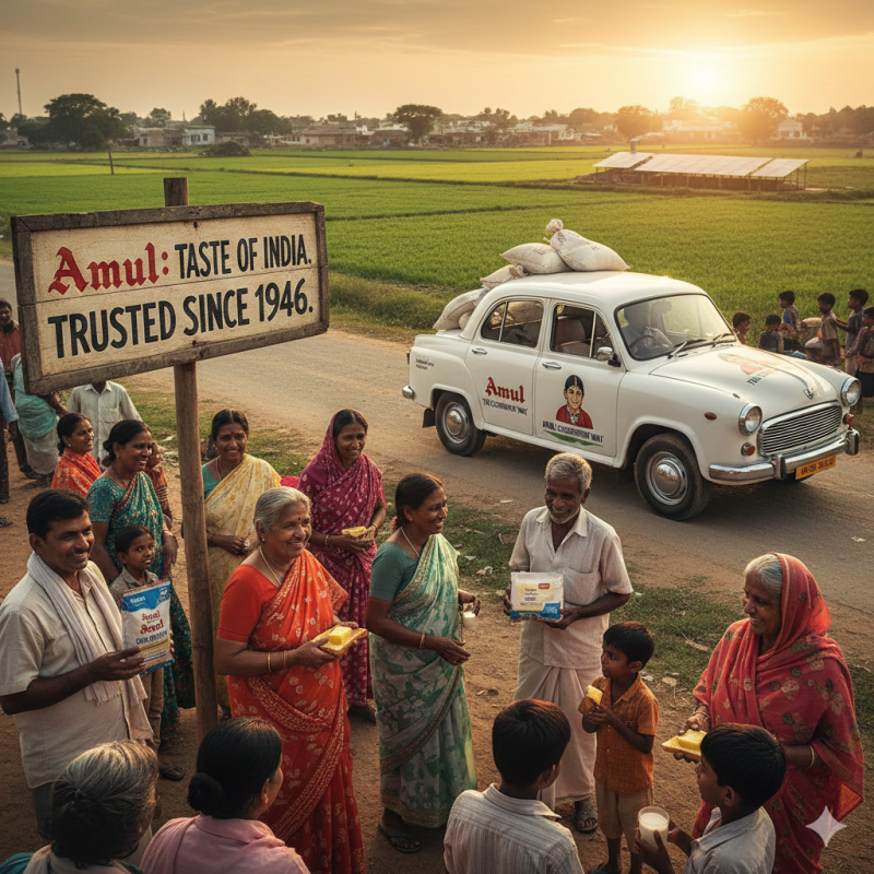 How Amul Became the most trustworthy dairy brand in India without ...